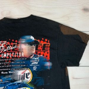 Shirts | Nascar Wallace Vintage Racing Shirt Miller Lite | Poshmark